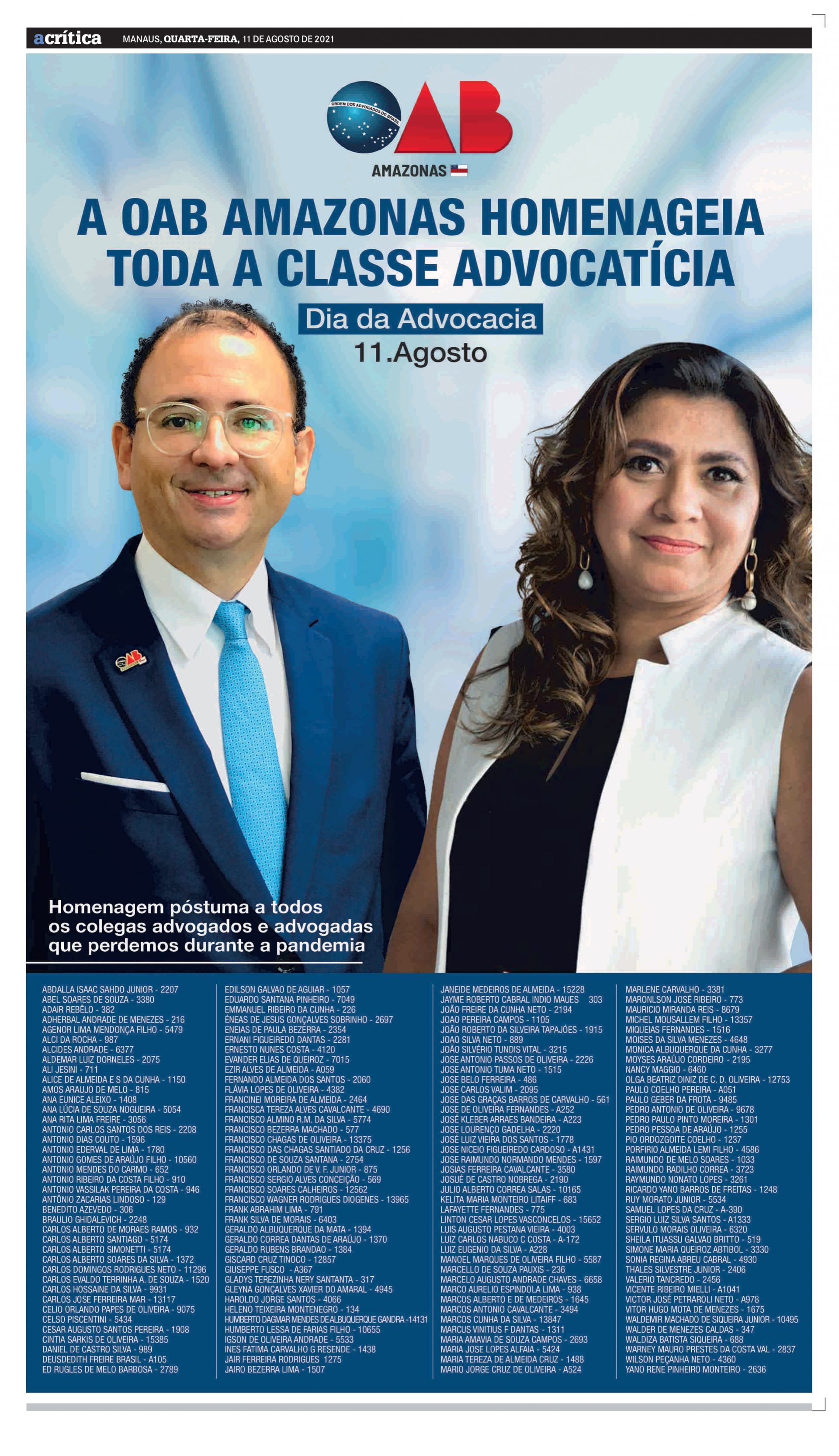 OAB Amazonas | Ordem dos Advogados do Brasil – Seccional Amazonas